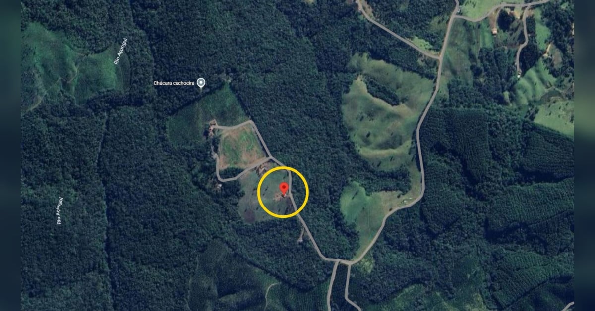 Google Maps mostra objetos estranhos em área de suposto OVNI